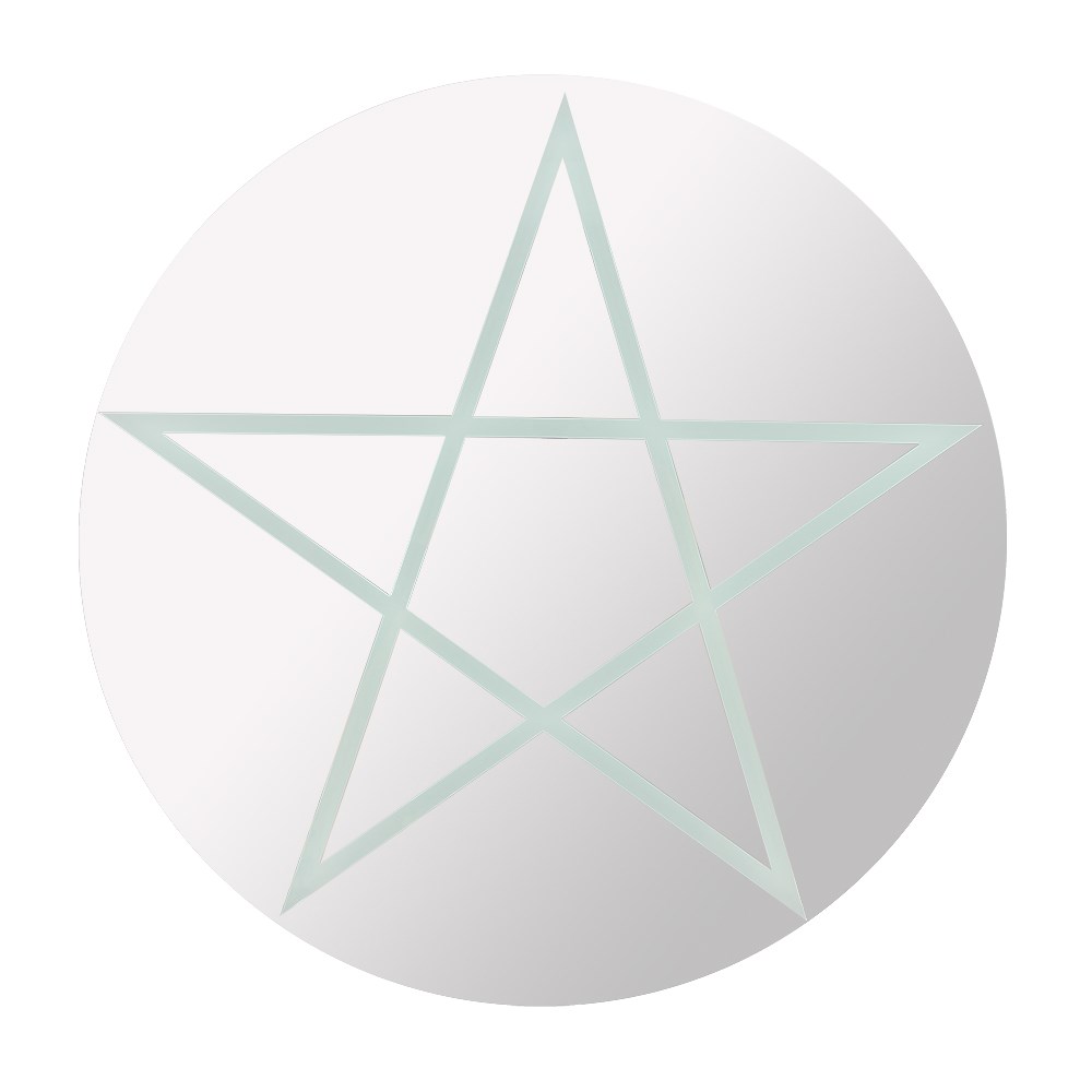 Spirit of Equinox Pentagram Mirror - Nyctophilia Gothic Shop Hamburg
