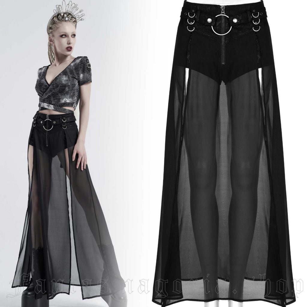 Punk Rave Shadow Caster Shorts - Nyctophilia Gothic Shop Hamburg