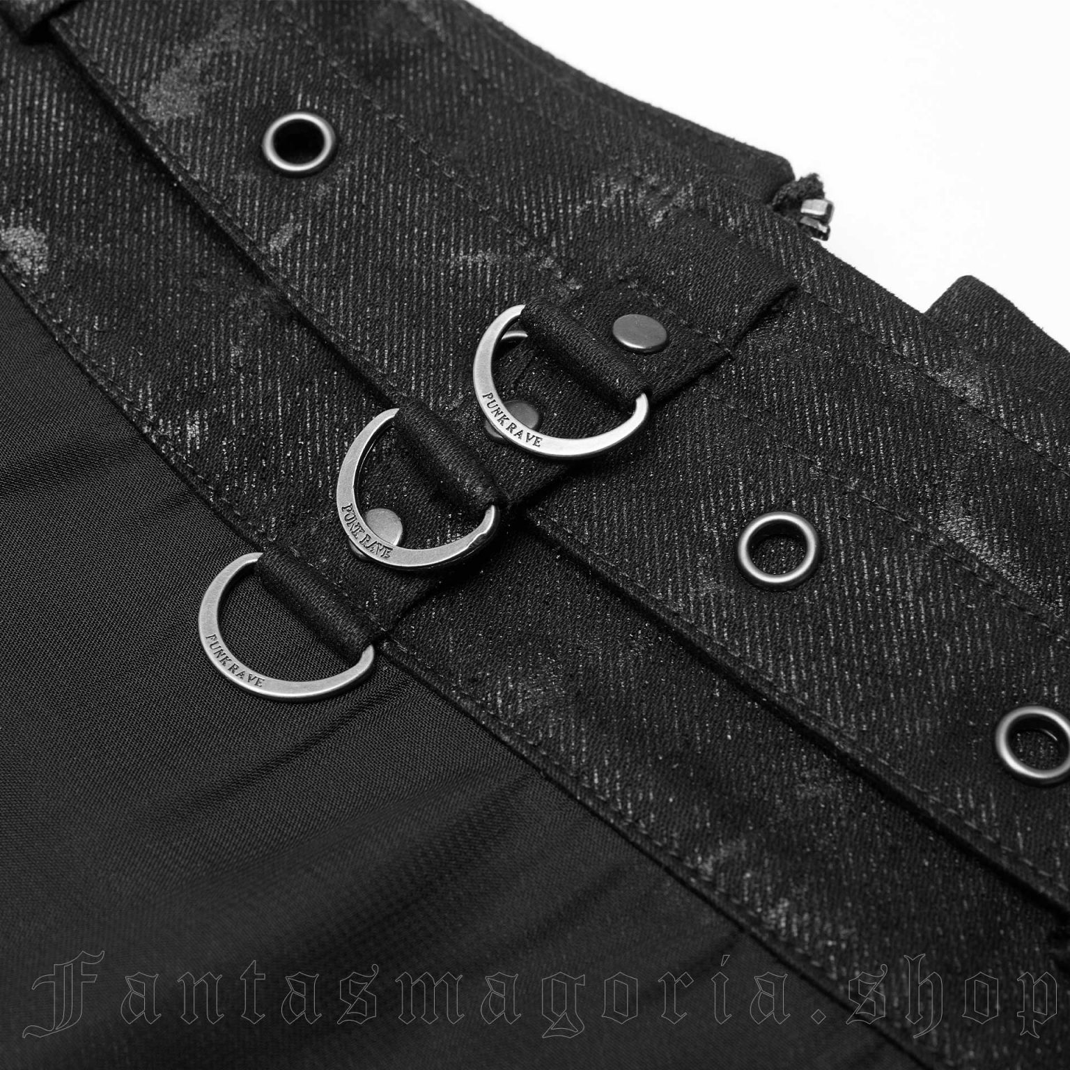 Punk Rave Shadow Caster Shorts - Nyctophilia Gothic Shop Hamburg