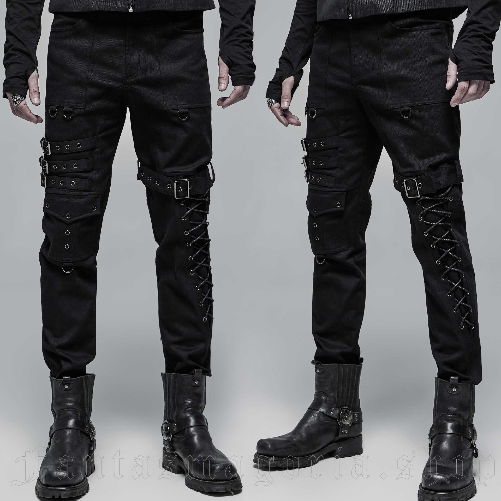 Punk Rave Oxymoron Trousers - Nyctophilia Gothic Shop Hamburg