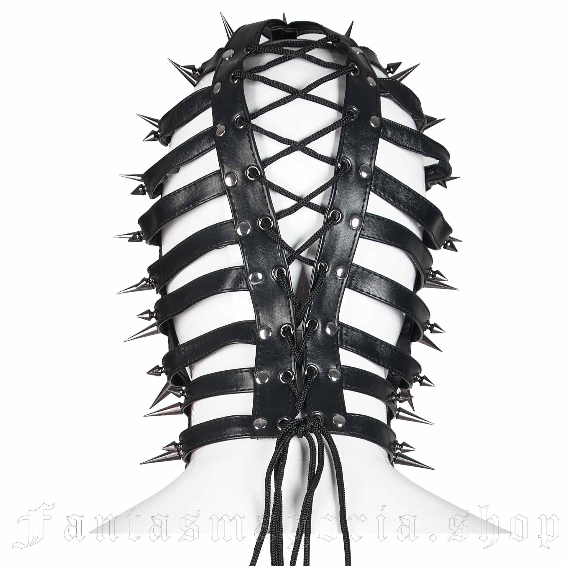 Punk Rave Deviant Behaviour Mask - Nyctophilia Gothic Shop Hamburg