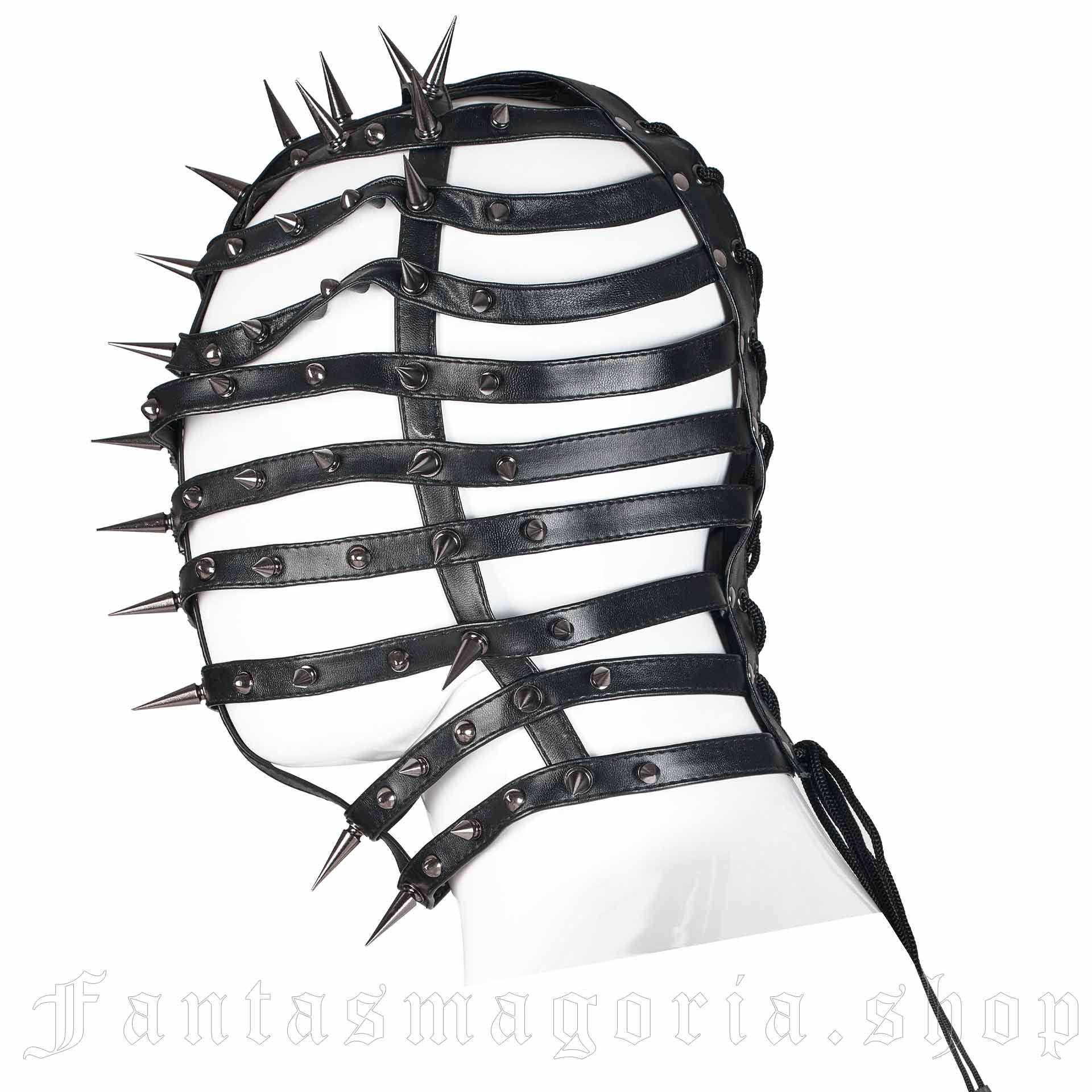 Punk Rave Deviant Behaviour Mask - Nyctophilia Gothic Shop Hamburg
