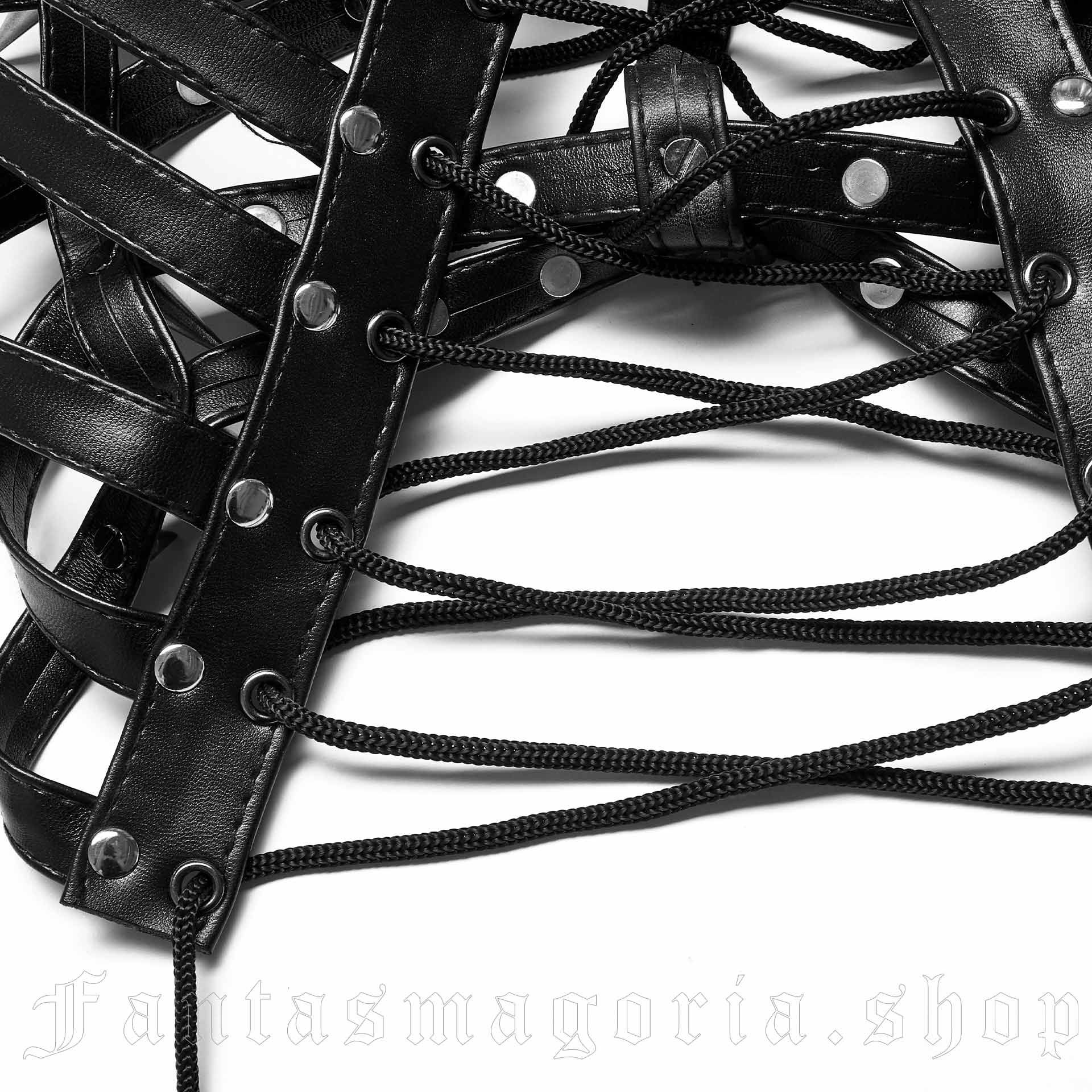 Punk Rave Deviant Behaviour Mask - Nyctophilia Gothic Shop Hamburg