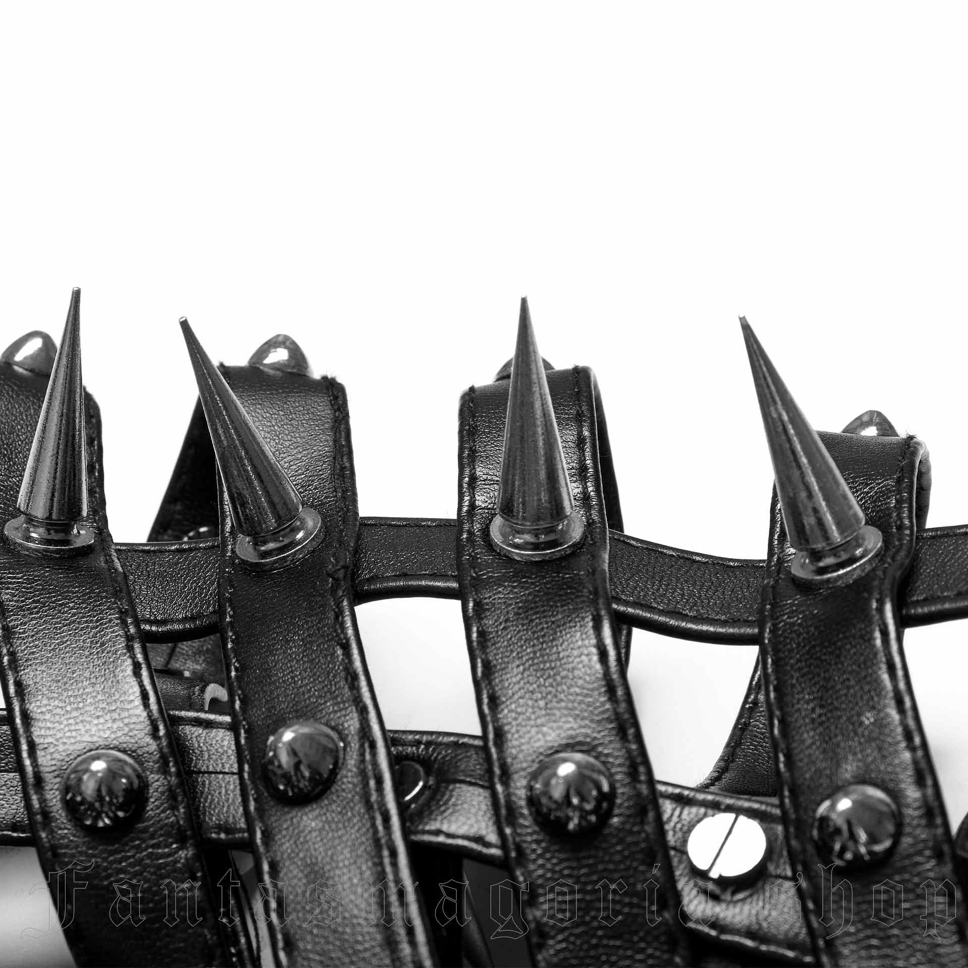 Punk Rave Deviant Behaviour Mask - Nyctophilia Gothic Shop Hamburg