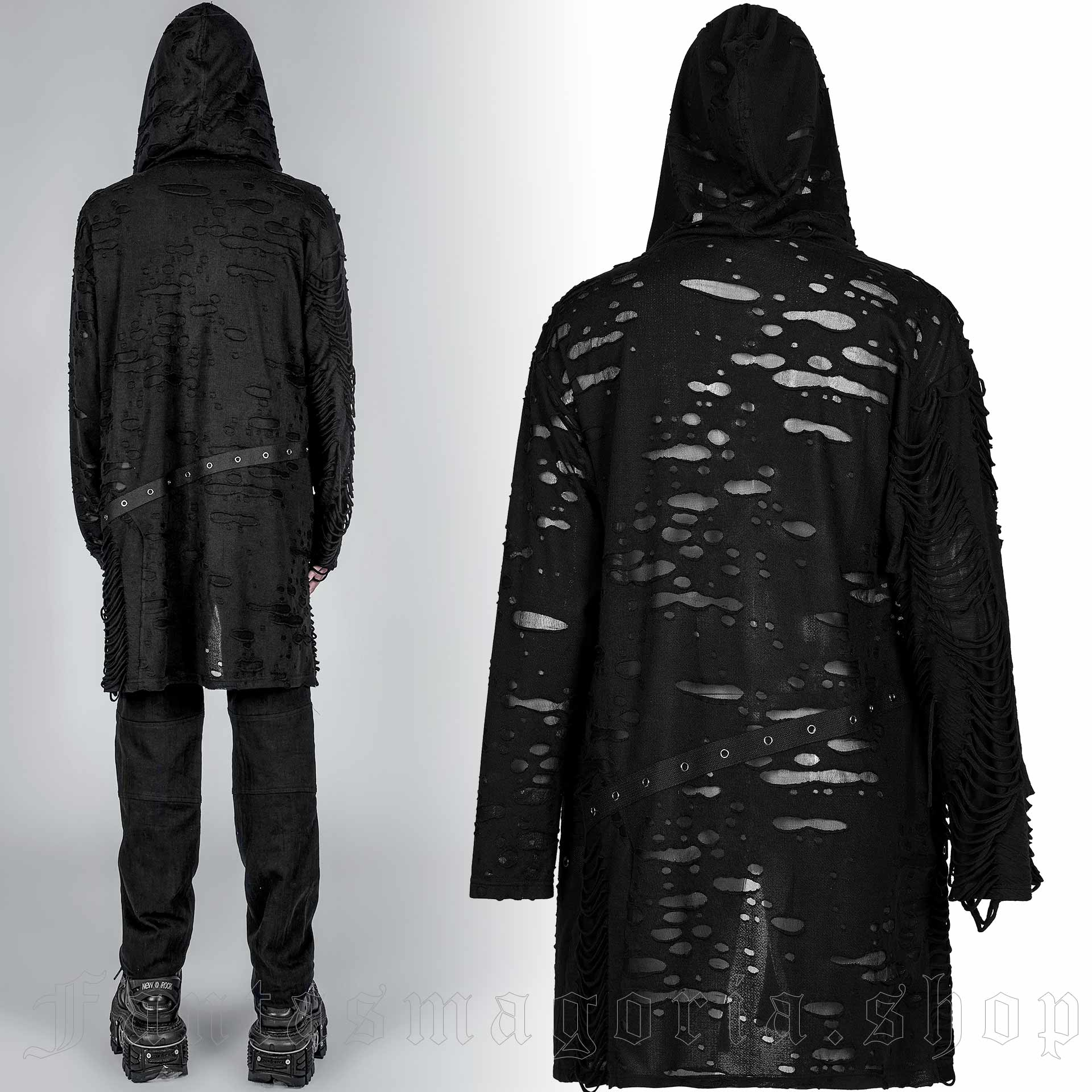 Punk Rave Judgement Day Cardigan - Nyctophilia Gothic Shop Hamburg