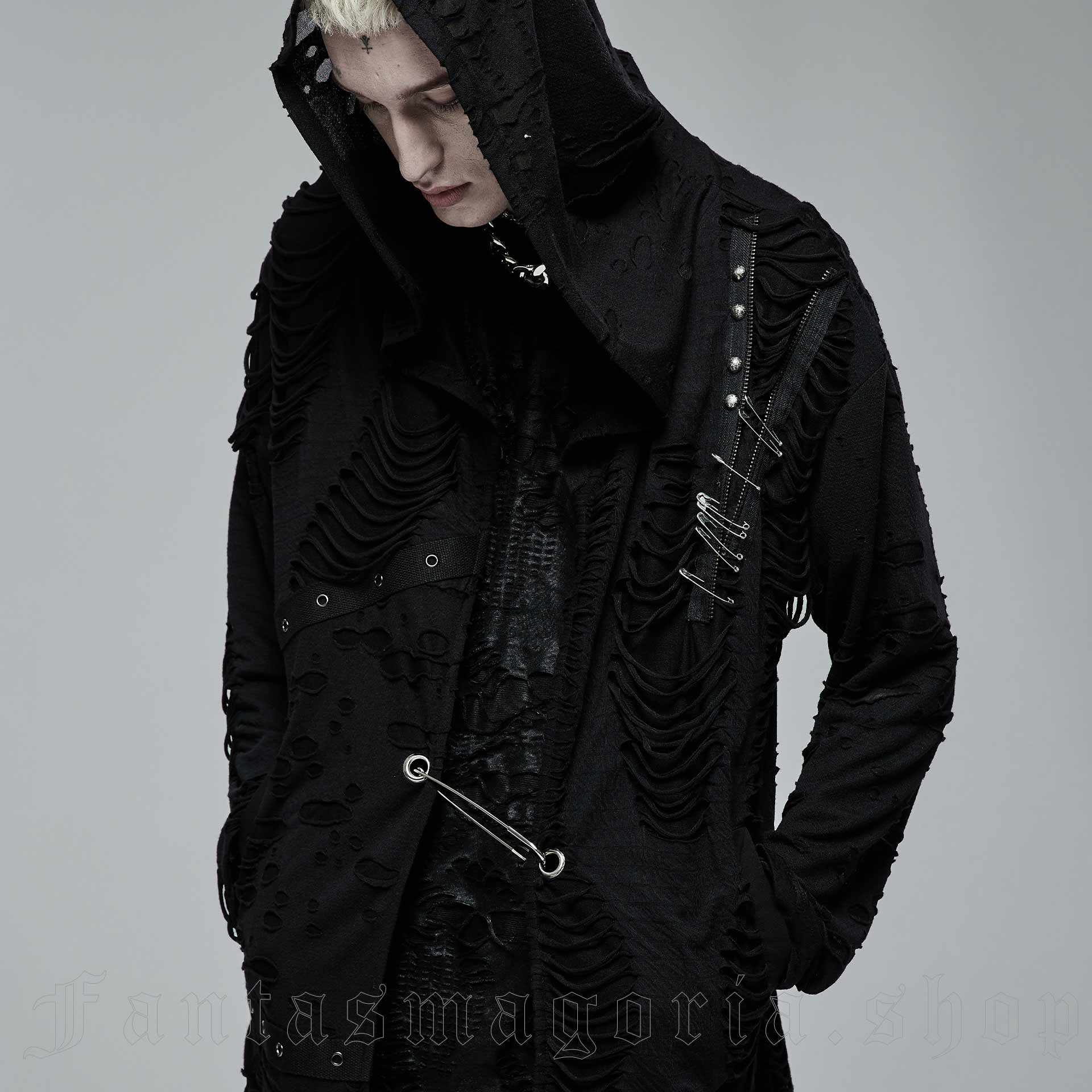 Punk Rave Judgement Day Cardigan - Nyctophilia Gothic Shop Hamburg