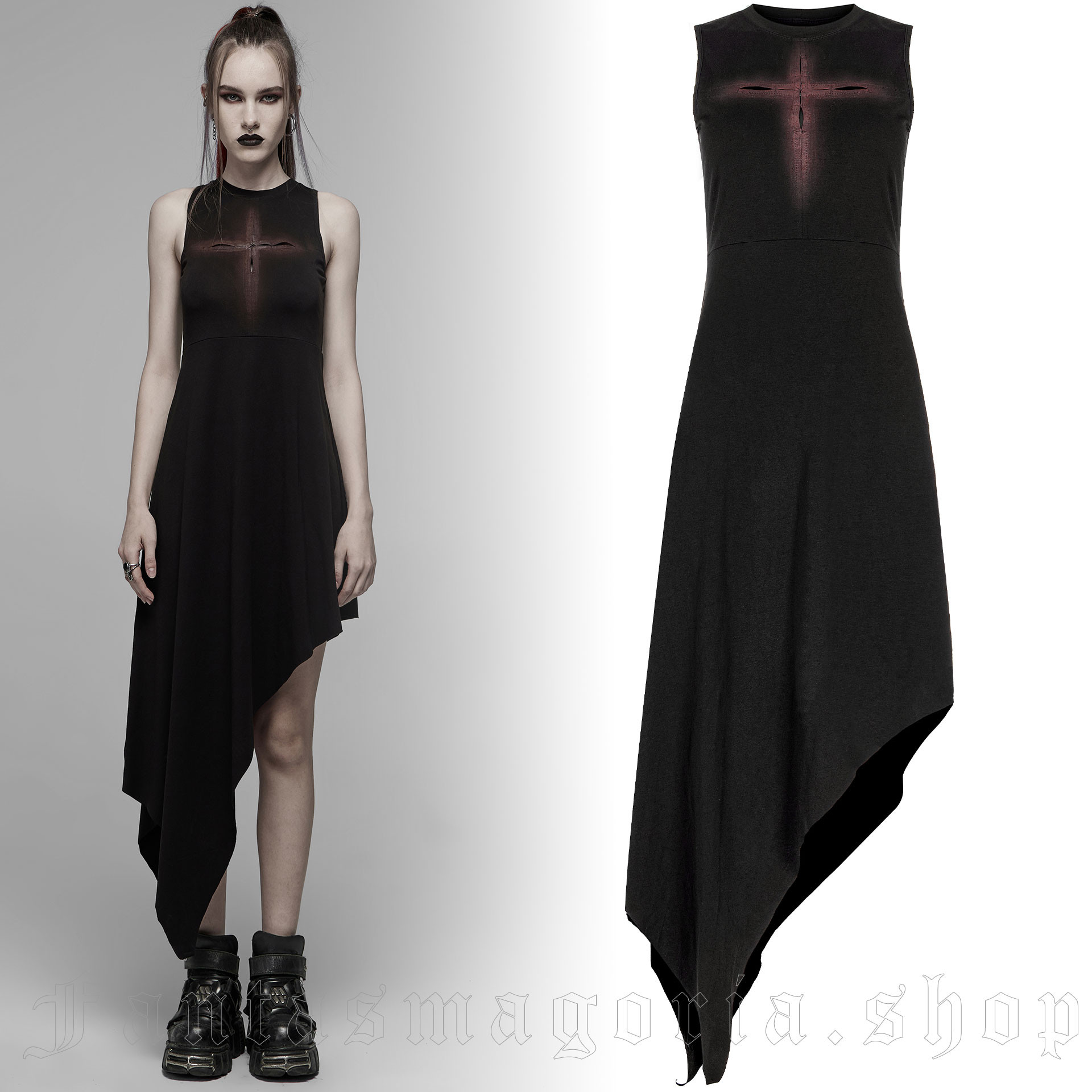 Punk Rave Wicked Ways Dress - Nyctophilia Gothic Shop Hamburg