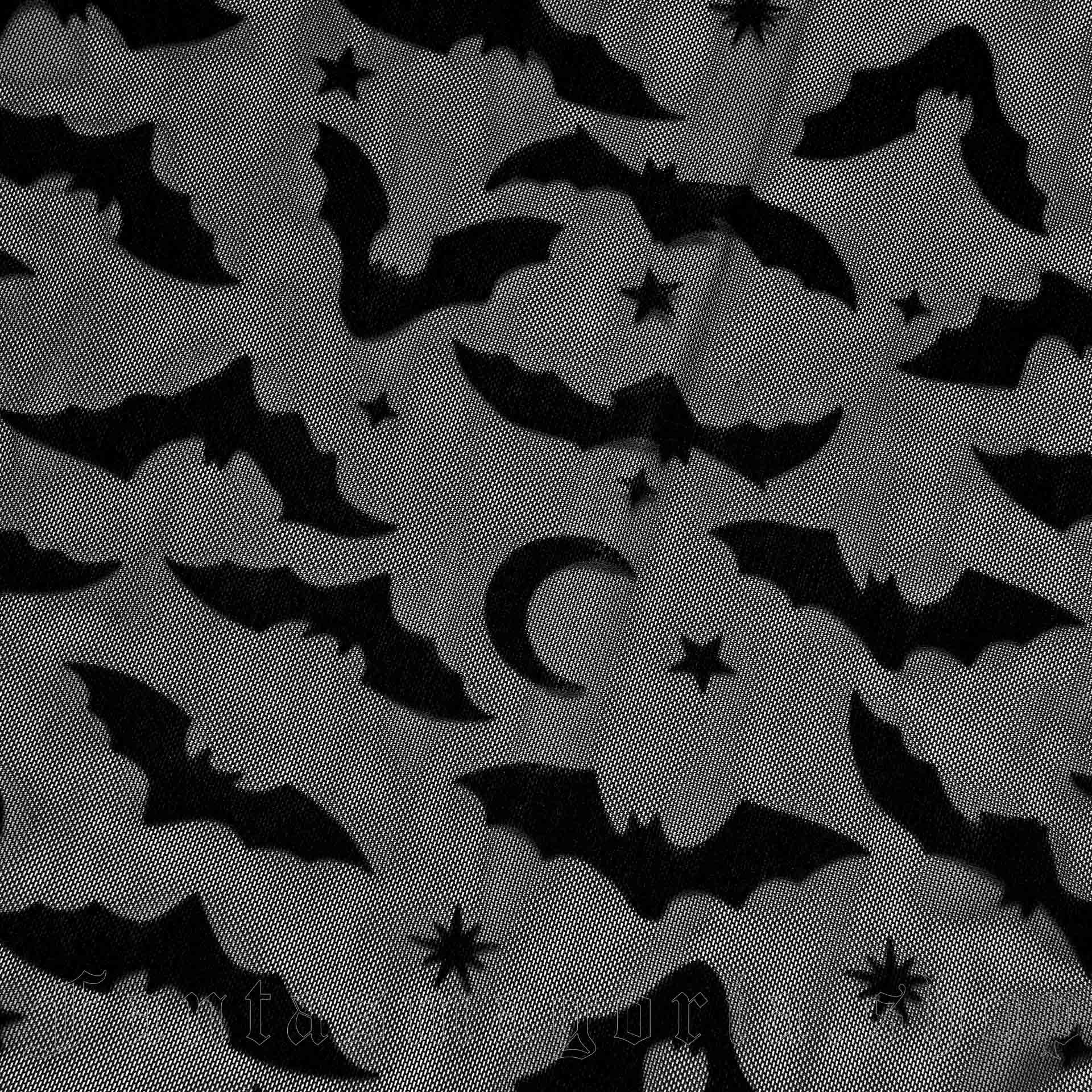 Punk Rave Darkling Bats Dress - Nyctophilia Gothic Shop Hamburg