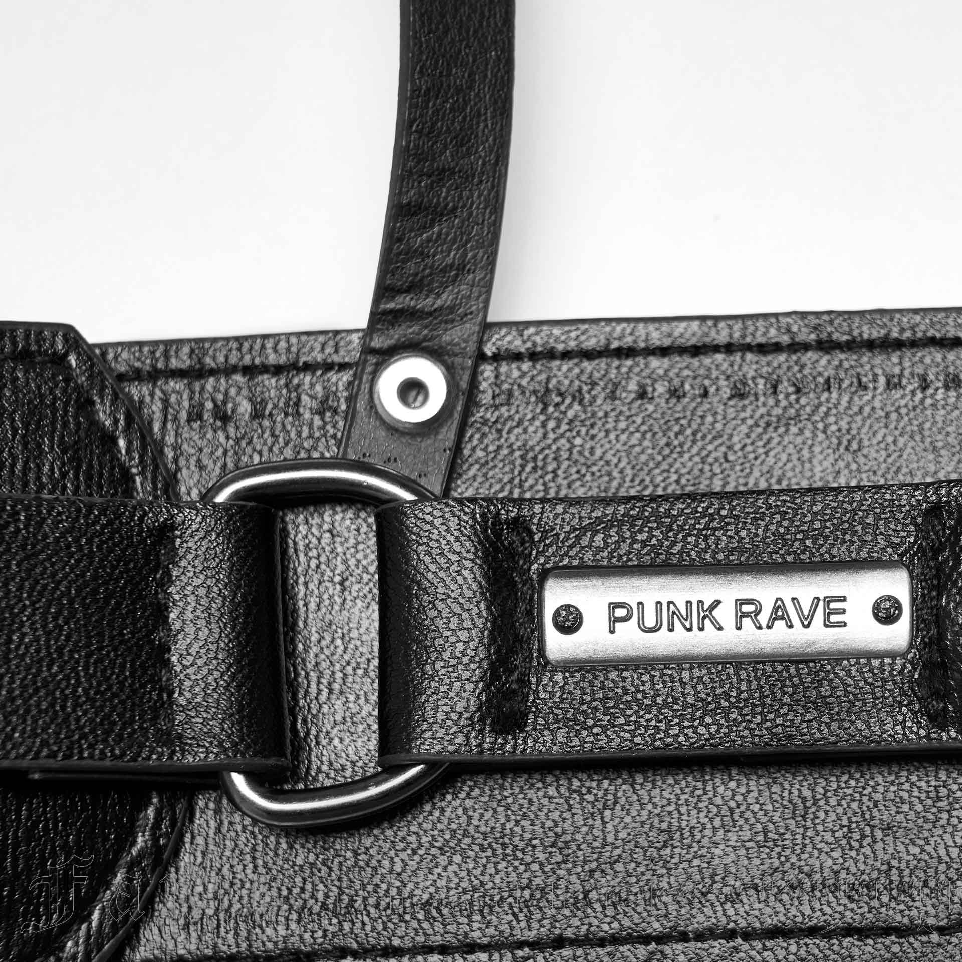 Punk Rave Vengeance Harness - Nyctophilia Gothic Shop Hamburg