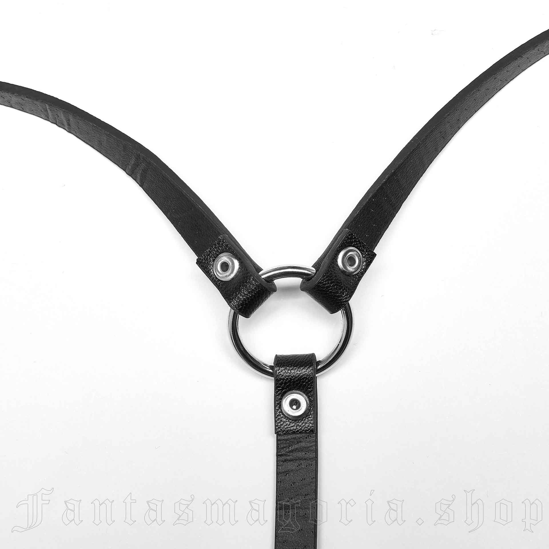 Punk Rave Vengeance Harness - Nyctophilia Gothic Shop Hamburg