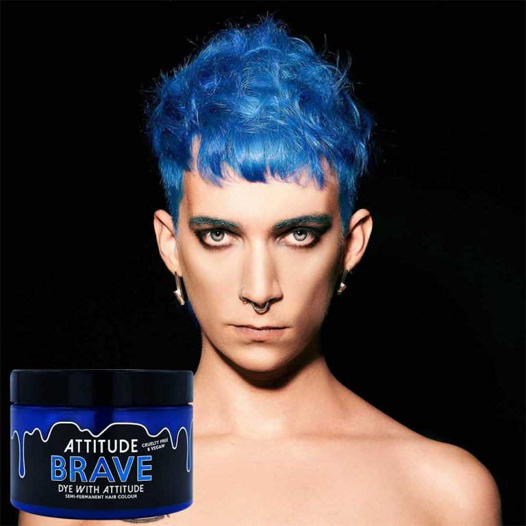 Attitude Brave Blue Hair Dye - Nyctophilia Gothic Shop Hamburg
