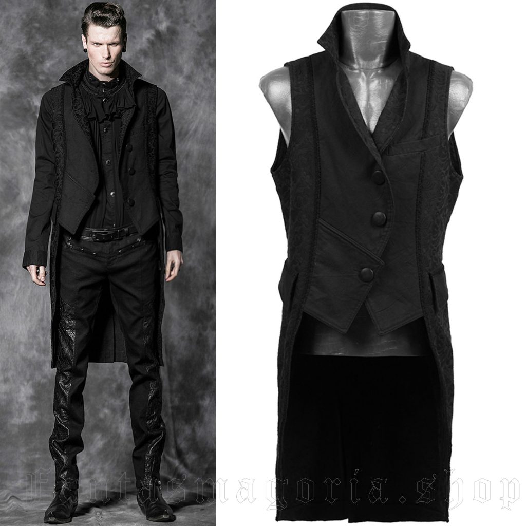 Punk Rave The Dynasty of Darkness Vest - Nyctophilia Gothic Shop Hamburg