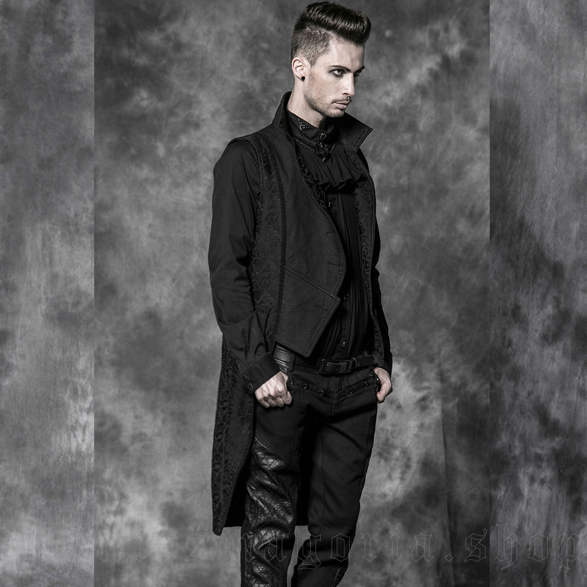 Punk Rave The Dynasty of Darkness Vest - Nyctophilia Gothic Shop Hamburg