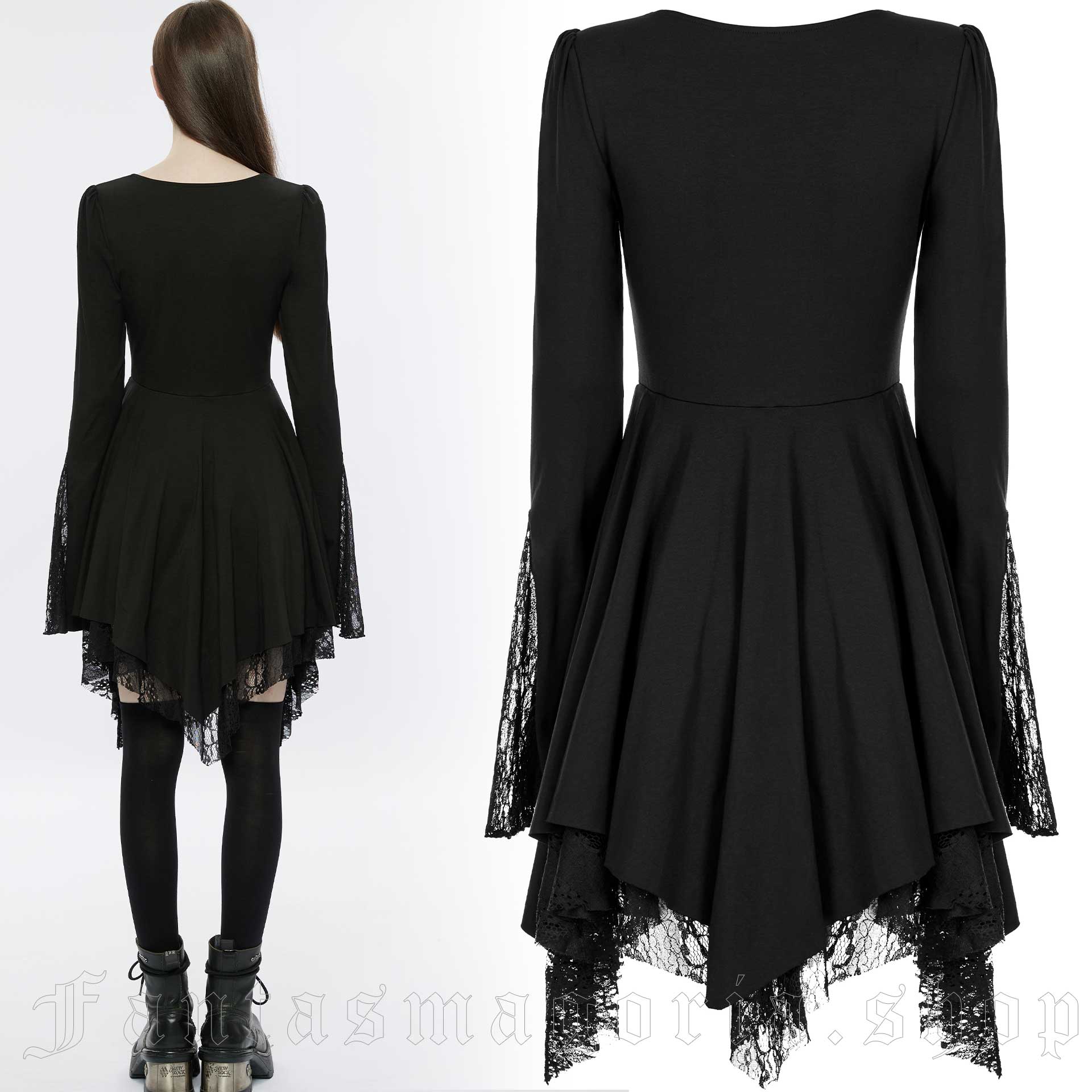 Punk Rave Nevermore Dress - Nyctophilia Gothic Shop Hamburg