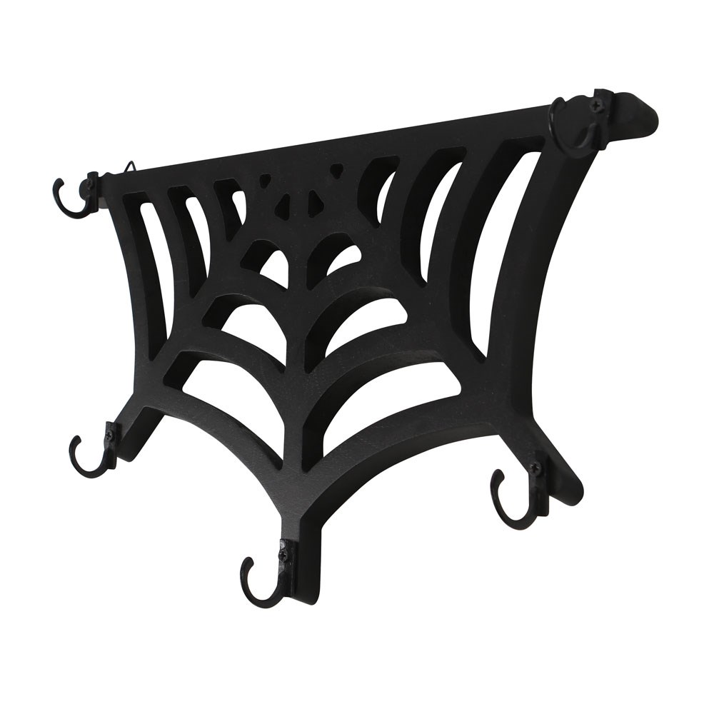 Spirit of Equinox Spiderweb Key Hook - Nyctophilia Gothic Shop Hamburg