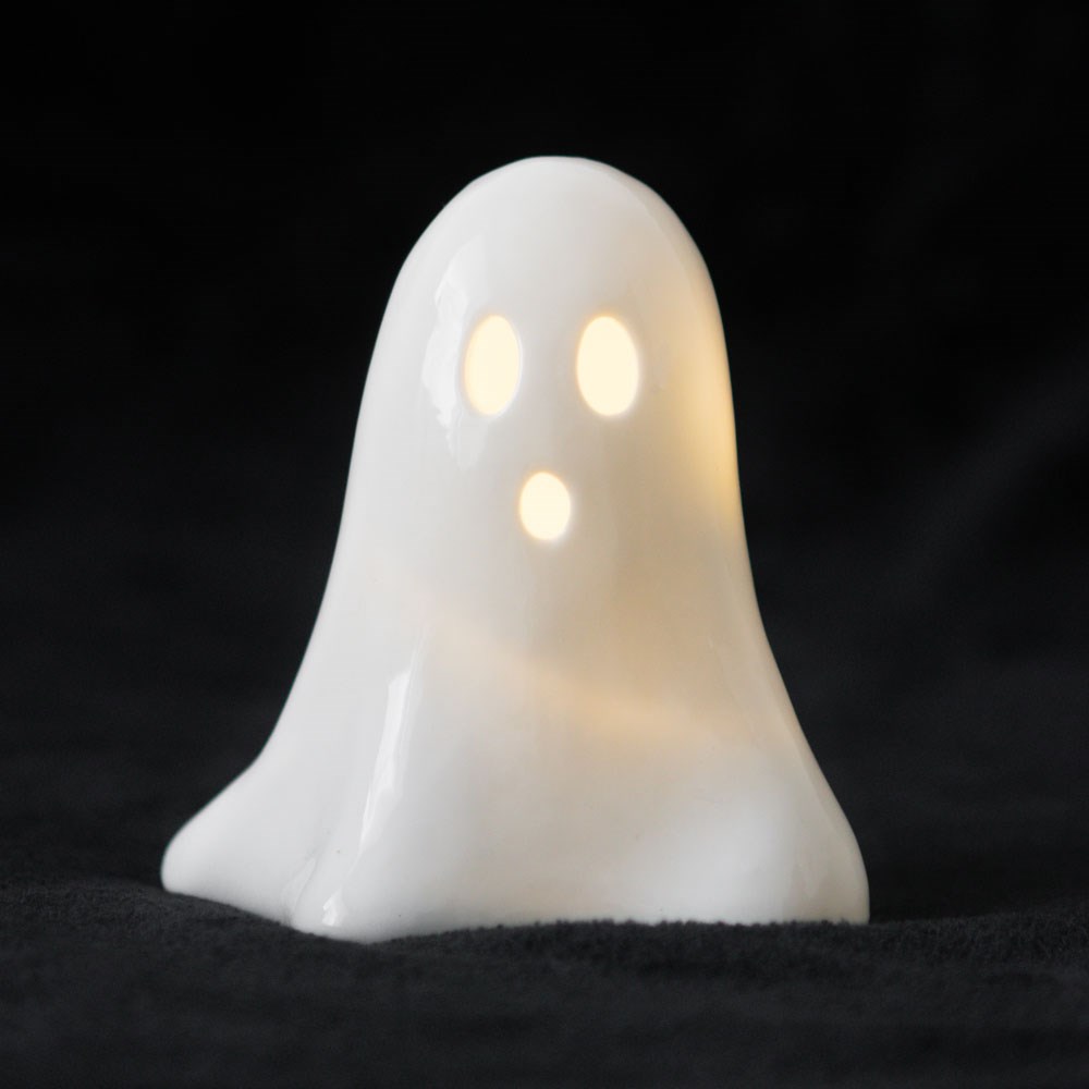 Spirit of Equinox Ceramic LED Ghost Light - Nyctophilia Gothic Shop Hamburg