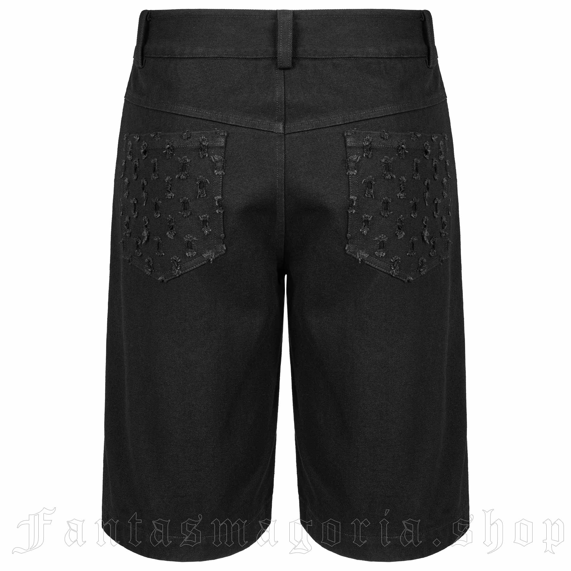 Punk Rave Deranged World Shorts - Nyctophilia Gothic Shop Hamburg