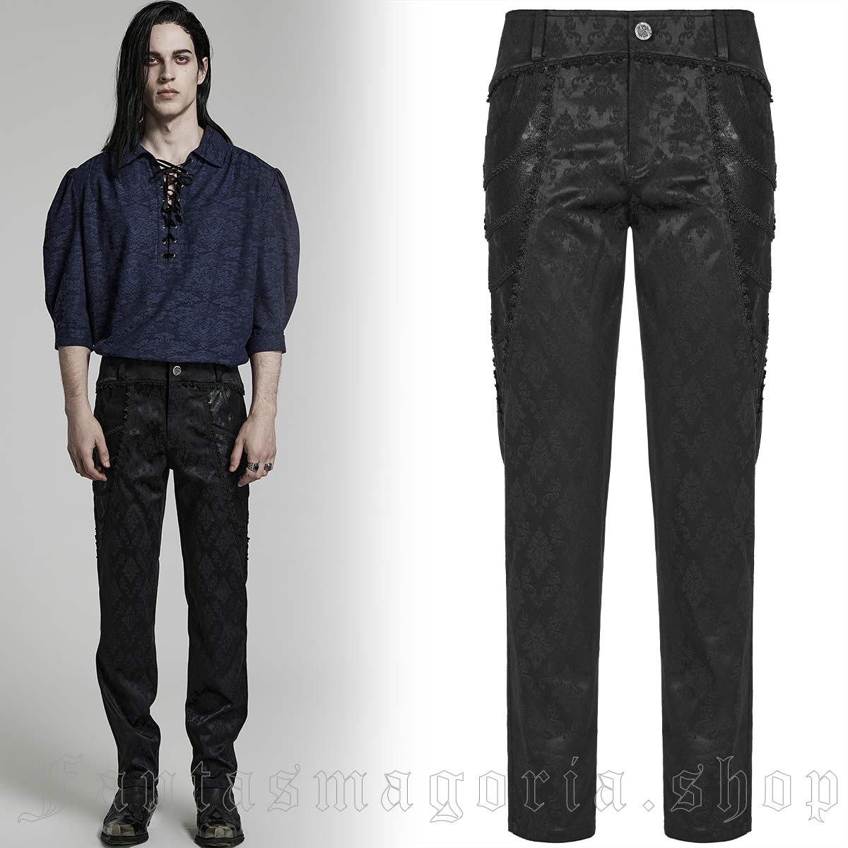 Punk Rave Rafael Trousers - Nyctophilia Gothic Shop Hamburg
