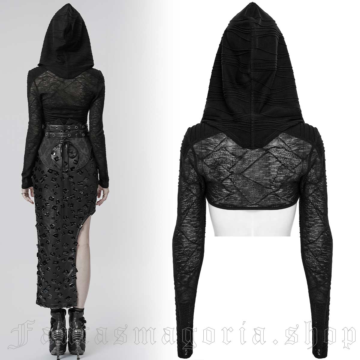 Punk Rave Rebel's Tribe Shrug - Nyctophilia Gothic Shop Hamburg