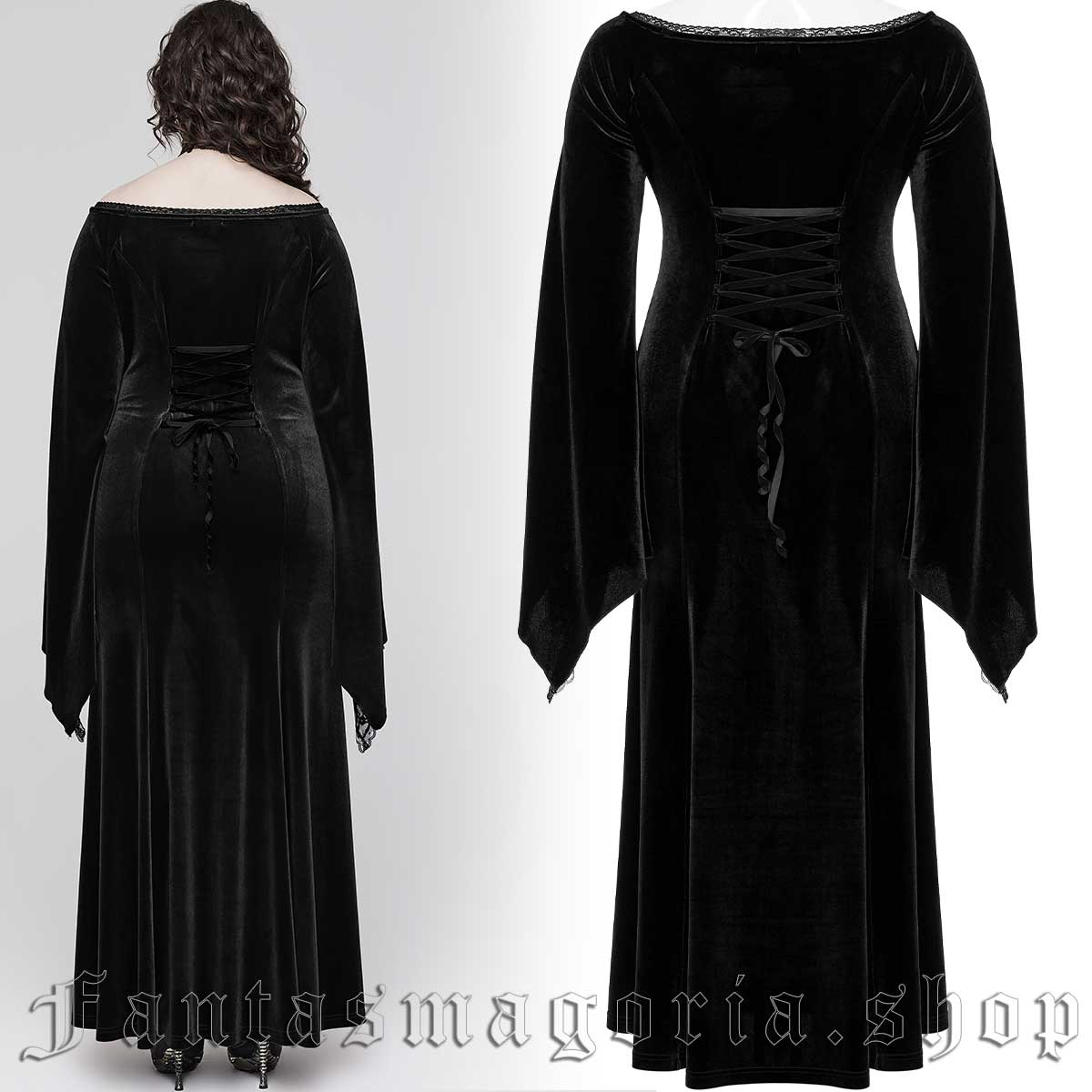 Punk Rave Mirabilis Dress - Nyctophilia Gothic Shop Hamburg