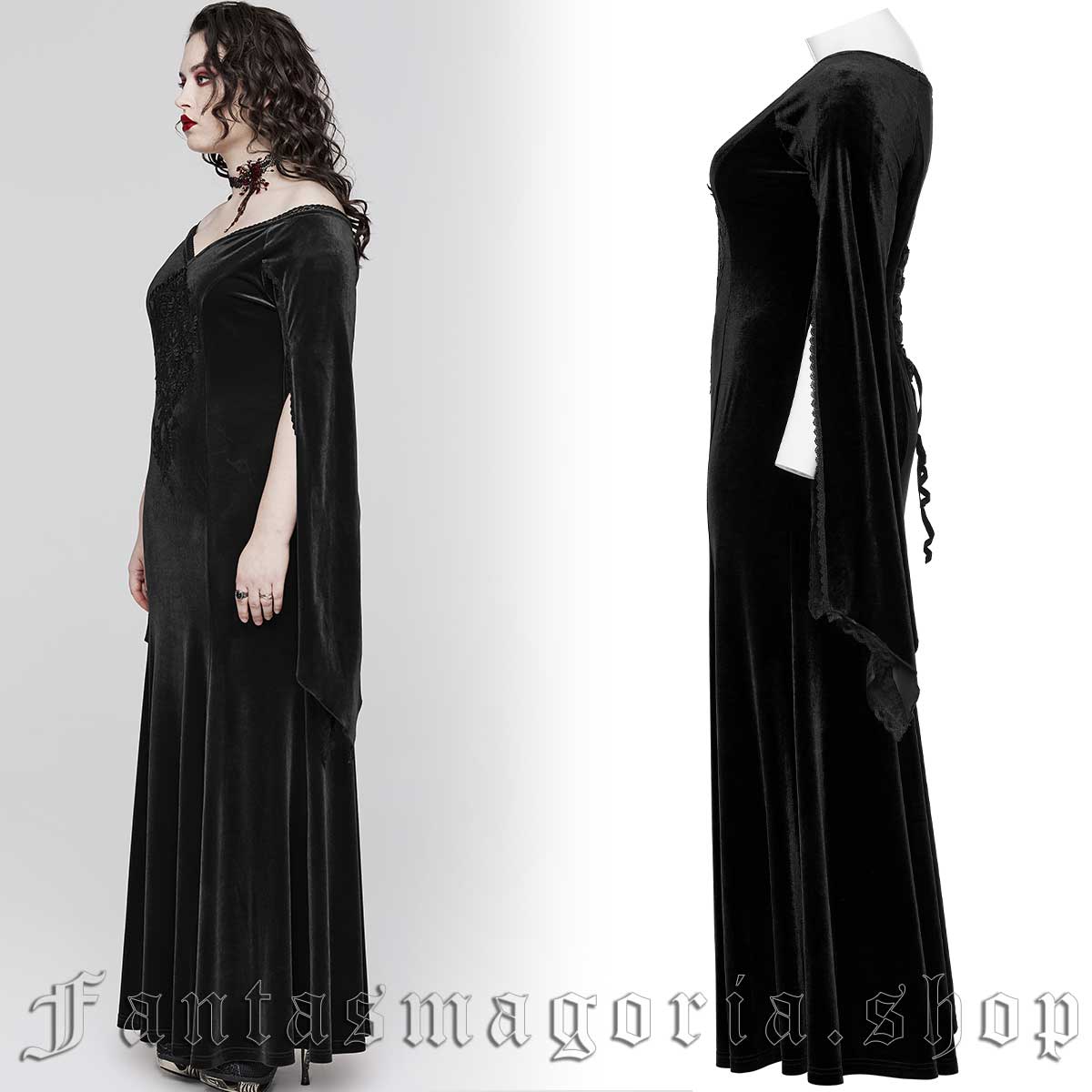 Punk Rave Mirabilis Dress - Nyctophilia Gothic Shop Hamburg