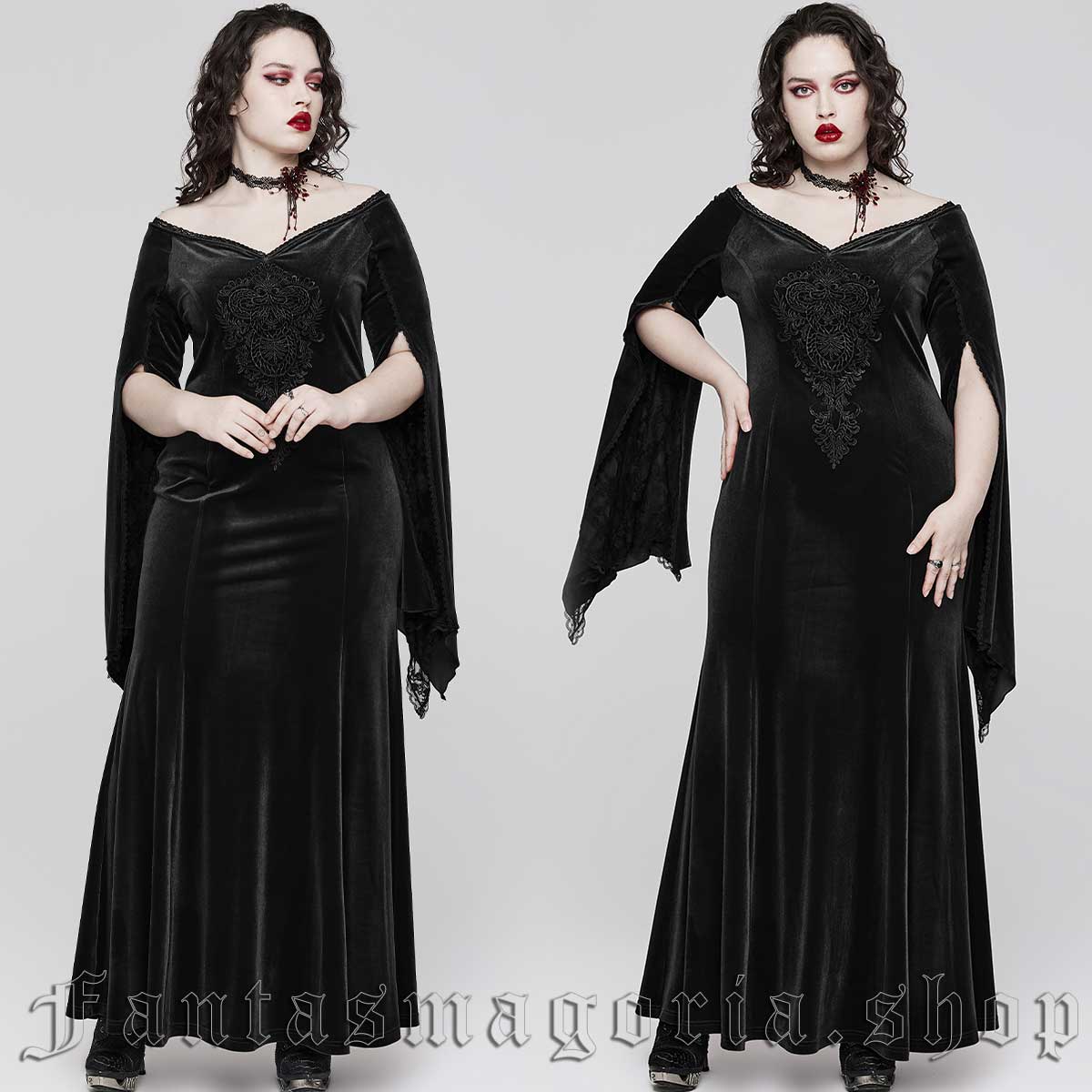 Punk Rave Mirabilis Dress - Nyctophilia Gothic Shop Hamburg