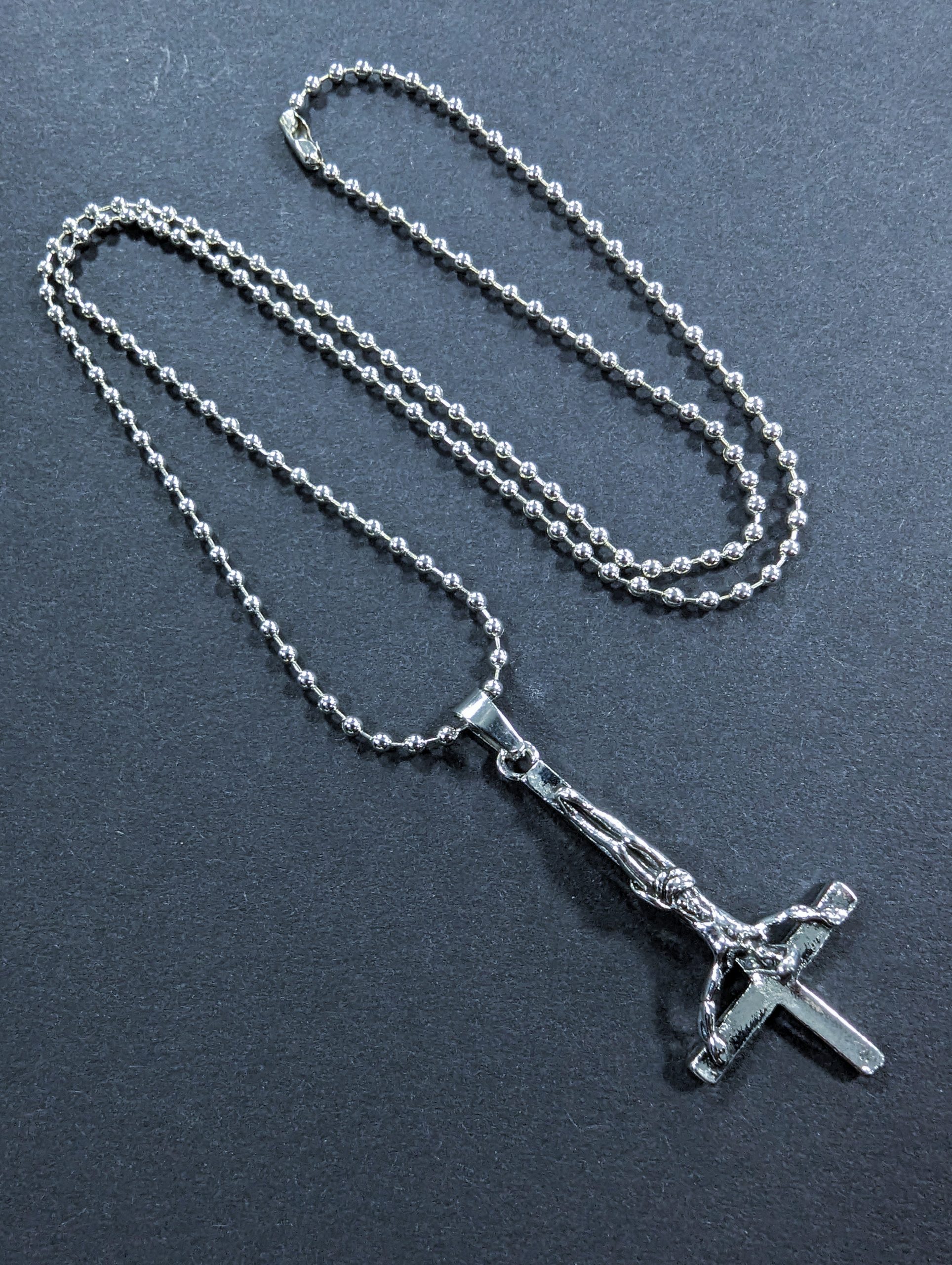 Inverted Cross Necklace