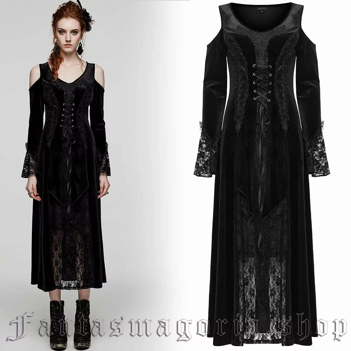Punk Rave Persephone Dress - Nyctophilia Gothic Shop Hamburg