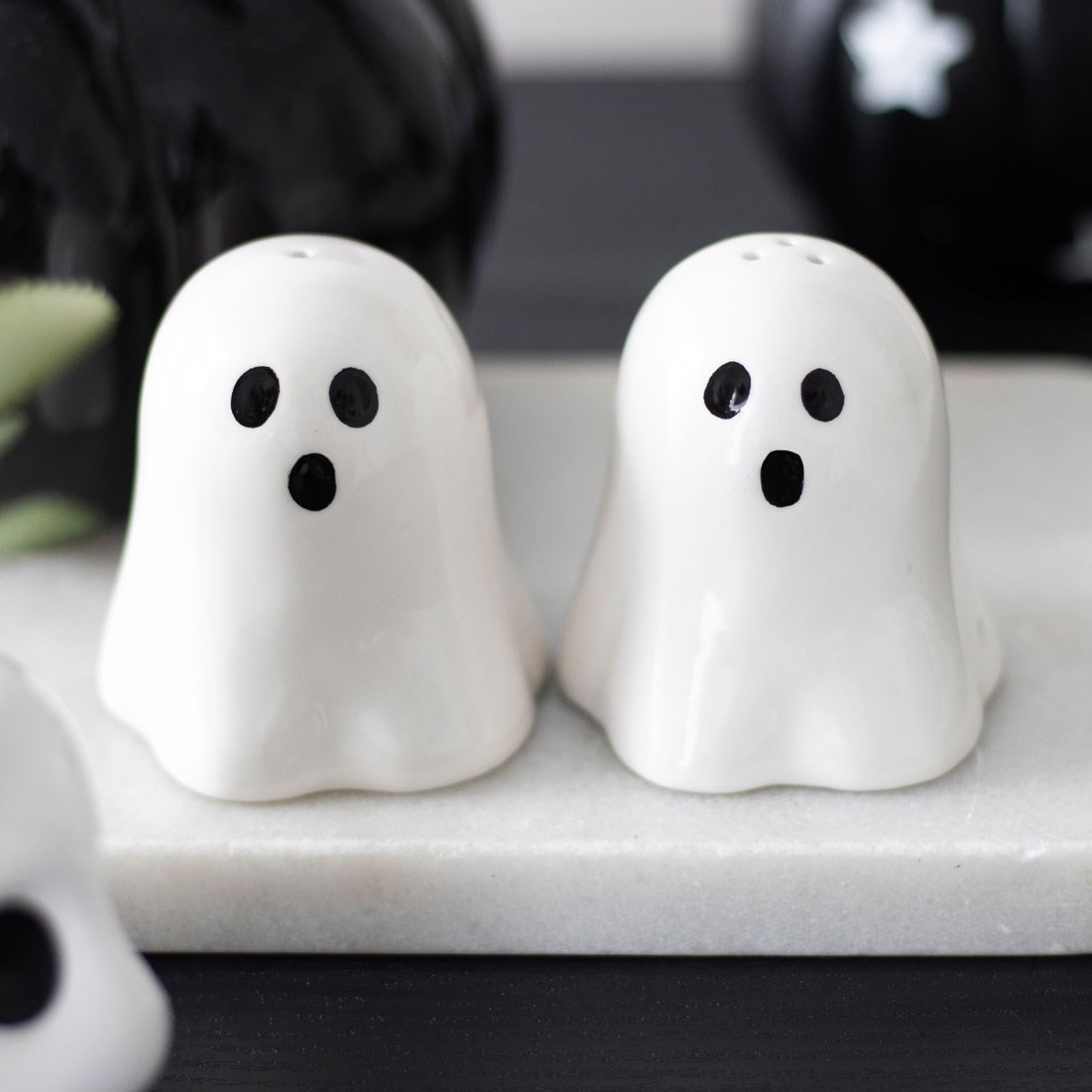 Spirit of Equinox Ghost Salt and Pepper Shaker - Nyctophilia Gothic ...