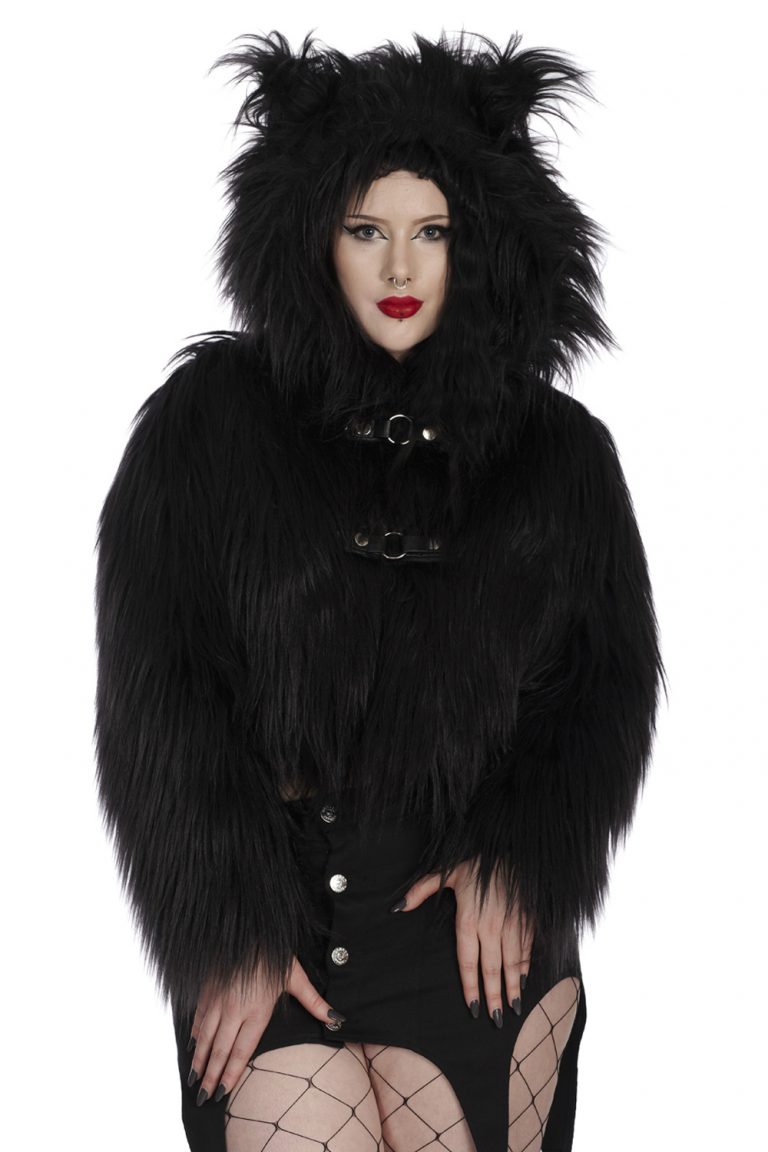 Banned Buffy Fuzzy Jacket - Nyctophilia Gothic Shop Hamburg