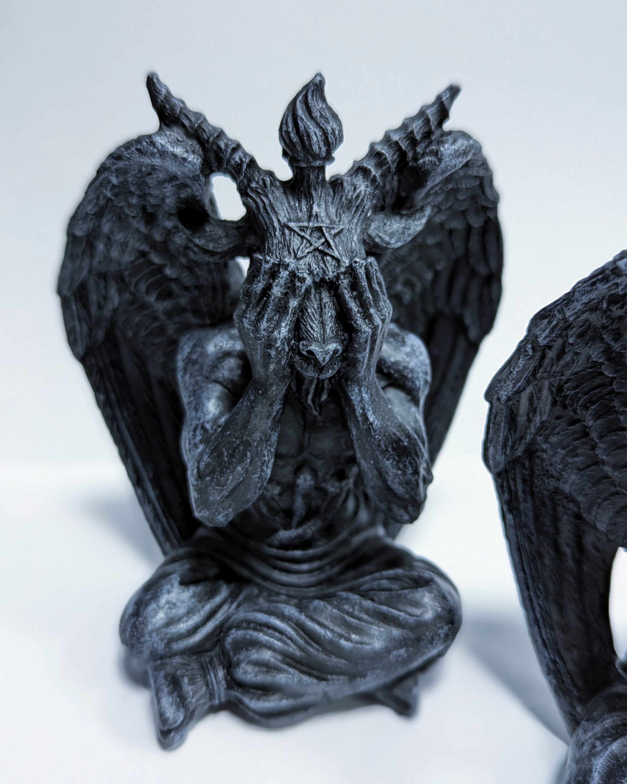 Baphomet Figuren See No Evil, Hear No Evil, Speak No Evil (3er Set ...
