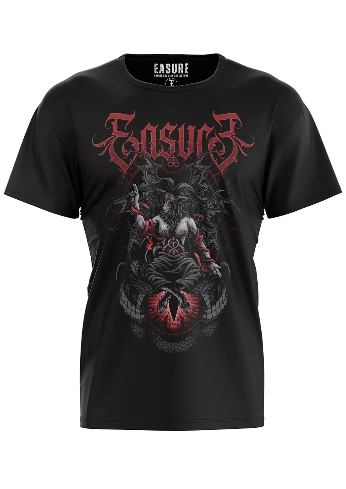 Easure Eye of Baphomet T-Shirt - Nyctophilia Gothic Shop Hamburg