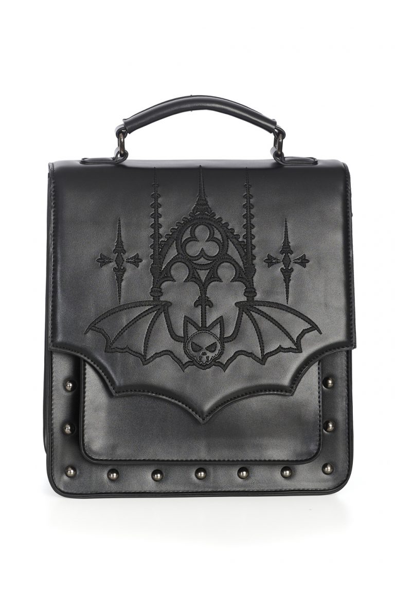 Banned Gothic Bat Backpack - Nyctophilia Gothic Shop Hamburg