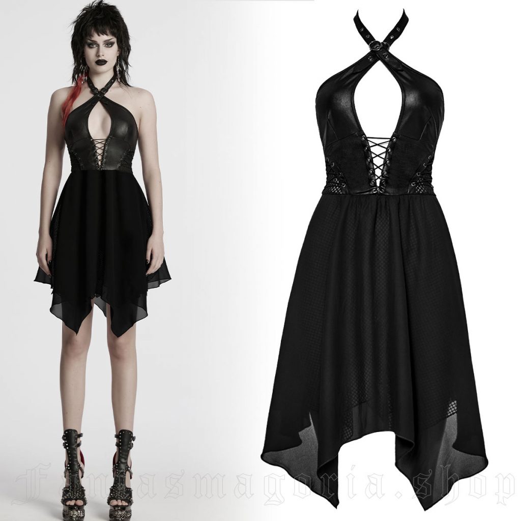 Punk Rave Silent Enigma Dress - Nyctophilia Gothic Shop Hamburg